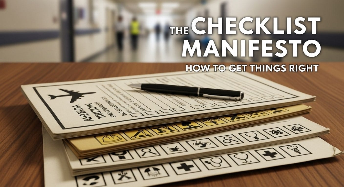 The Checklist Manifesto: Improve Outcomes with Checklists